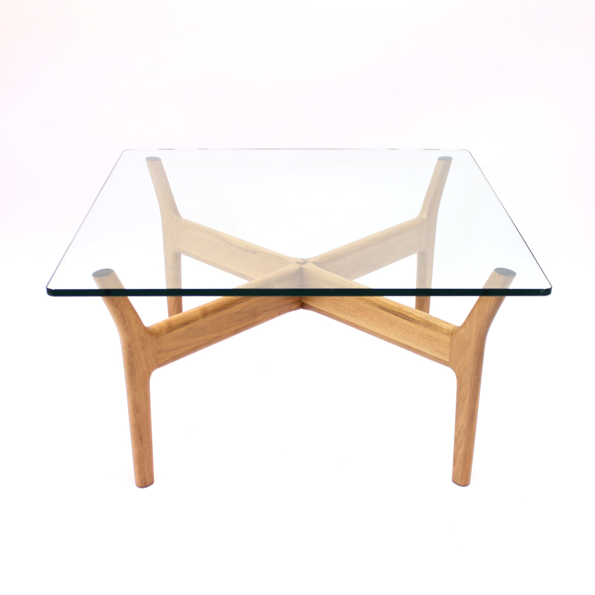 Prisma/2 Walnut coffee table, attributed to Alf Svensson, by Tingström ...